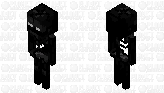 Dark Skeleton Minecraft Mob Skin