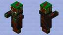 ZombieVillagerBrine with clothes and hair Minecraft Mob Skin