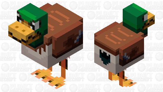 Mad Mallard Minecraft Mob Skin