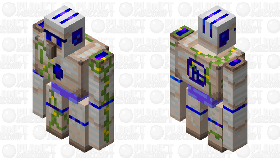 golem evoluido Minecraft Mob Skin