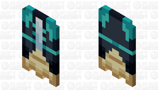 Sculk Pirate Cape Minecraft Mob Skin