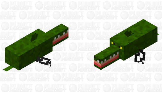 Crocodile Minecraft Mob Skin