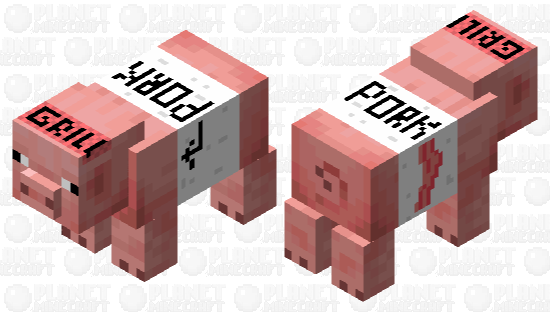 Yummi bacon Minecraft Mob Skin