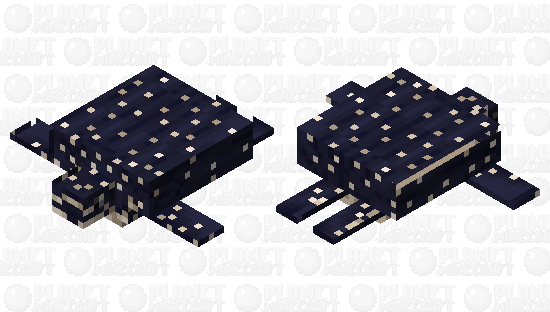 Leatherback turtle Minecraft Mob Skin