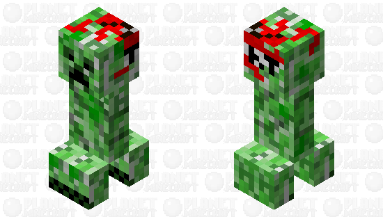 creeper with exposed tnt Minecraft Mob Skin