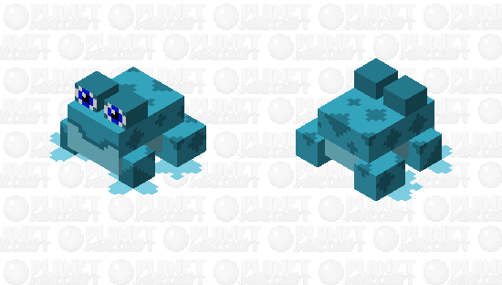Arctic Toad Minecraft Mob Skin