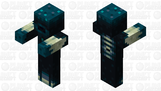 Sculk monster Minecraft Mob Skin