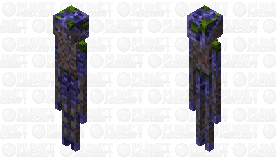 the Jacarandas Forest Gatekeeper Minecraft Mob Skin