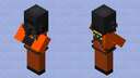 Lethal Company Nutcracker Vindicator Minecraft Mob Skin