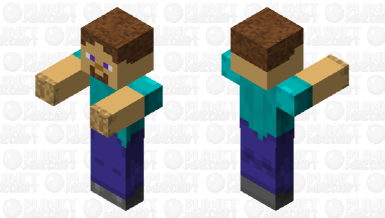 Steve/Zombie Minecraft Mob Skin
