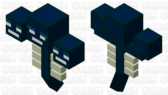 Warden Wither Minecraft Mob Skin