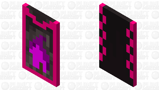 Purple Fire Minecraft Mob Skin