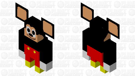 mickey mouse Minecraft Mob Skin