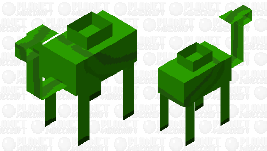 meatless camel-covered in seaweed Minecraft Mob Skin