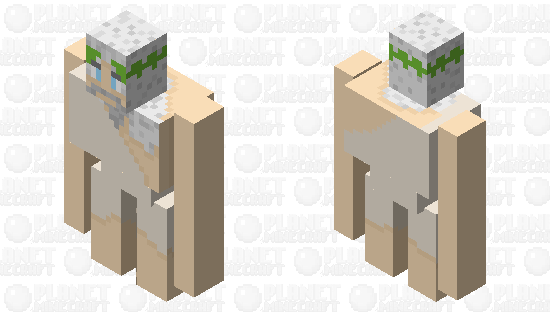 Zeus the Greek god Minecraft Mob Skin