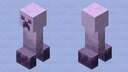 Purple Ombre Creeper Minecraft Mob Skin