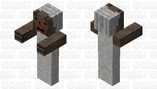 Granny Retextured as zombie Minecraft Mob Skin
