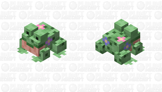 Frog Minecraft Mob Skin