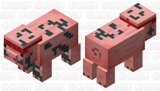 Sweaty Gamer Pig :) Minecraft Mob Skin