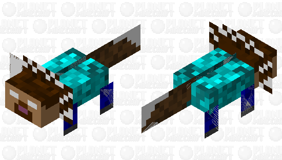 AXOl-BRINE Minecraft Mob Skin