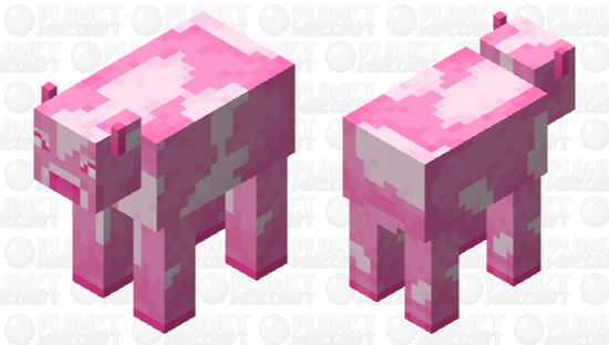 pink cow :) Minecraft Mob Skin