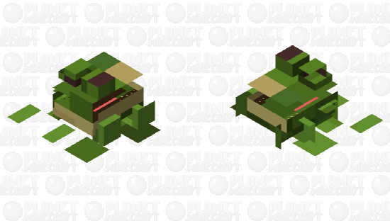 1-Bit Frog! Minecraft Mob Skin
