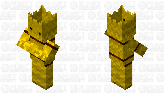 Straw Golem Minecraft Mob Skin