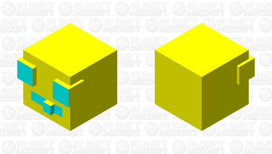 Geometry Dash Cube Minecraft Mob Skin