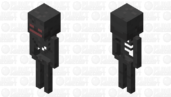 The Charred Minecraft Mob Skin