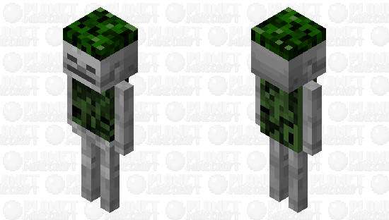 ARMORED SKELETON Minecraft Mob Skin