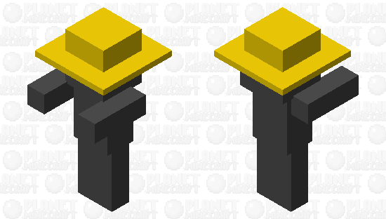 The Grey zombie villager Minecraft Mob Skin