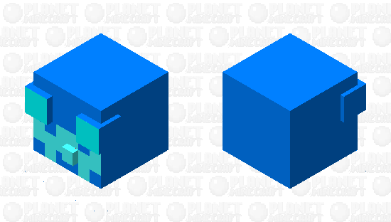 Geometry Dash SubZero Minecraft Mob Skin