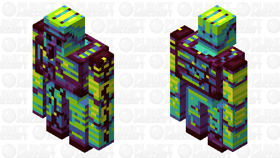 Bismuth Golem Minecraft Mob Skin