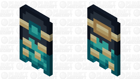 Sculk Cape Minecraft Mob Skin