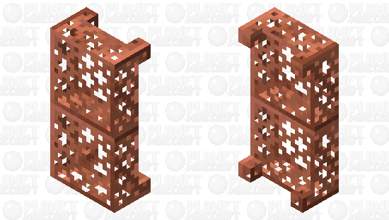 Copper Grate Bed Minecraft Mob Skin