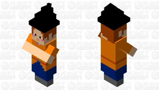 Ari witch Minecraft Mob Skin