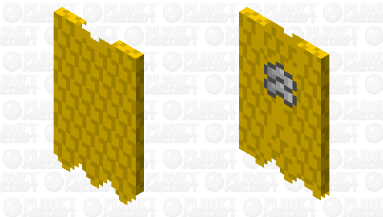 Cult of the Lamb - Golden Fleece Minecraft Mob Skin