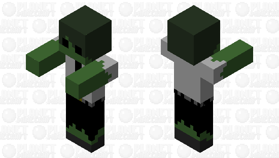 Agent Zombie Minecraft Mob Skin