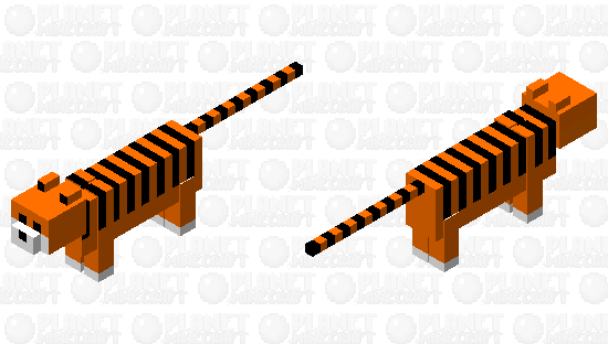 tiger Minecraft Mob Skin
