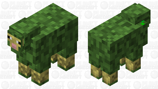 Poisonous potato sheep Remastered Minecraft Mob Skin