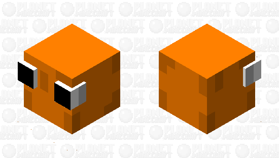 looky orange Minecraft Mob Skin