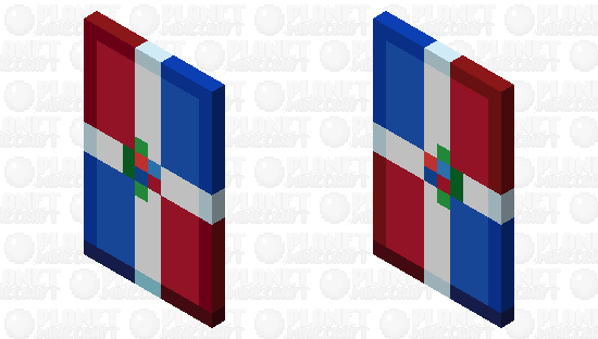 countries- dominican republic Minecraft Mob Skin
