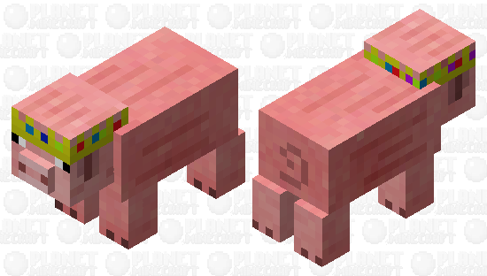 king pig Minecraft Mob Skin