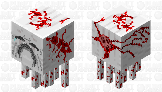 Horror Ghast Minecraft Mob Skin