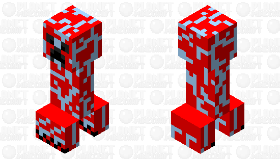 Lighting Creeper Minecraft Mob Skin