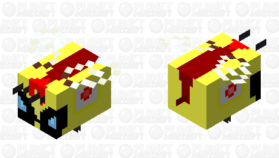Falinks Bee-Angry Minecraft Mob Skin