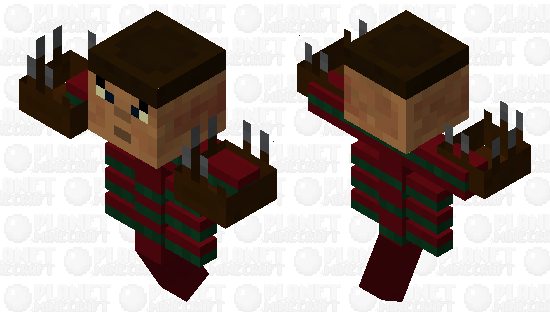 Freddy Kruger (The Nightmare) Minecraft Mob Skin