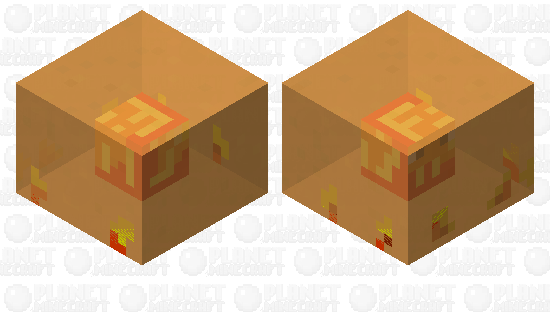 Magma Box Minecraft Mob Skin
