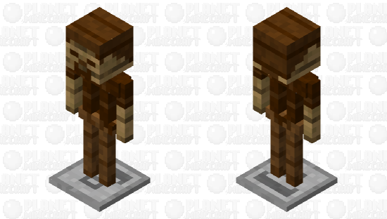 Zombie armor stand Minecraft Mob Skin