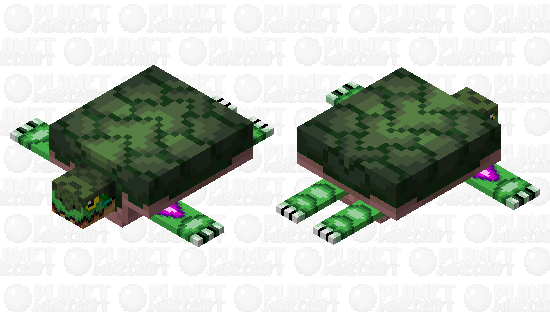 Dragon Turtle Minecraft Mob Skin